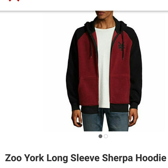 Zoo York | Jackets & Coats | Mens Sherpa Hooded Jacket Size Small ...